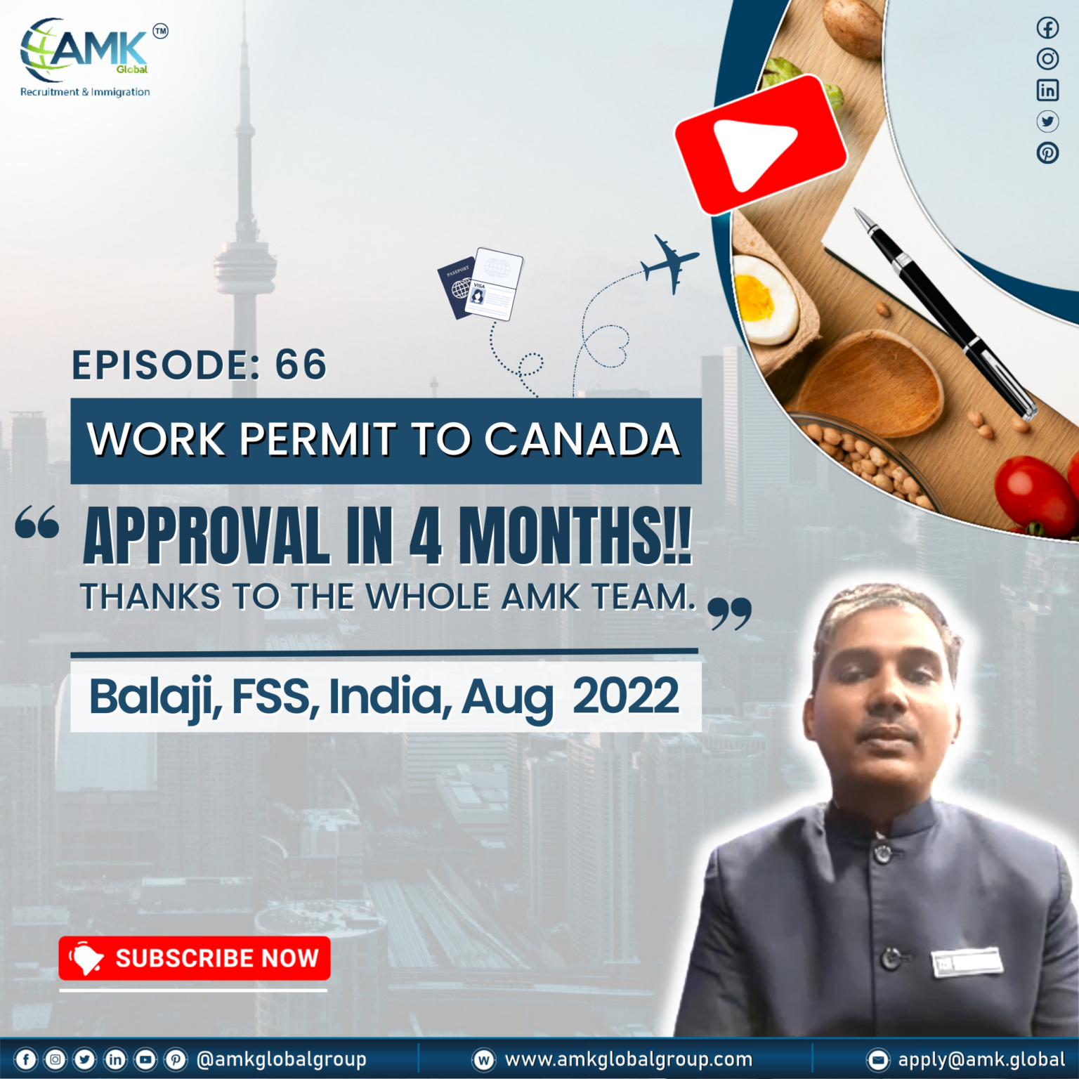 AMK Global - Best Immigration and Recruitment firm in Canada & UK